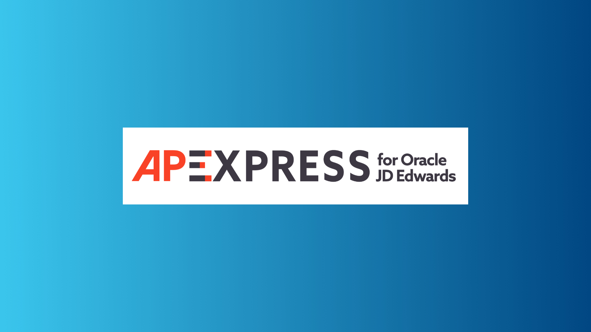 Webinar: AP Express for JD Edwards - AP Express by Nivo1 Webinar: AP Express for JD Edwards - AP Express by Nivo1
